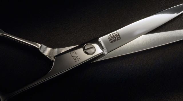 KASHO 7.5 Inch Japanese Stainless Steel Scissor In Leatherette Case – Finishing Touch Body Hair ...